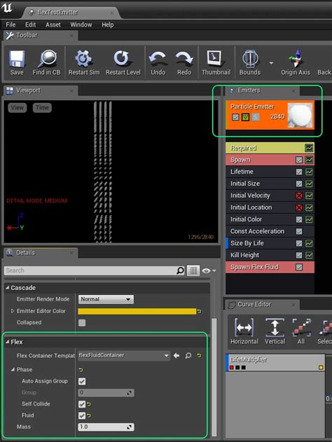 Emitters — Flex Artist Tools 10 Documentation