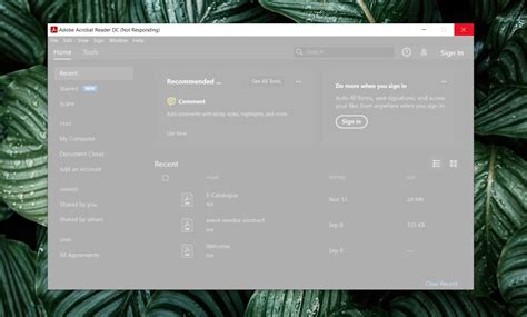 Adobe Acrobat Reader DC Not Responding Try These Fixes