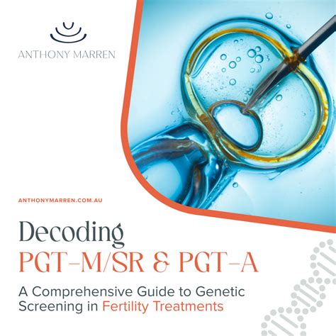 Decoding PGT A PGT M SR A Comprehensive Guide To Genetic Screening In Fertility Treatments