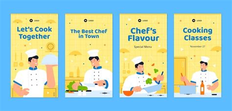 premium vector chef template design