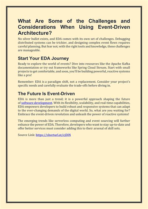Architecting The Future Event Driven Paradigms In Software