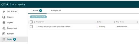 Deploying Sophos Central Endpointserver In Citrix App Layering