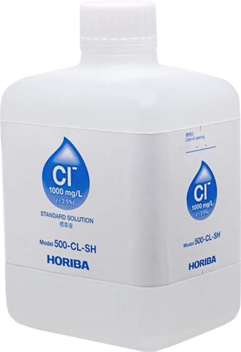 1000 Mg L Chloride Ion Standard Solution Horiba