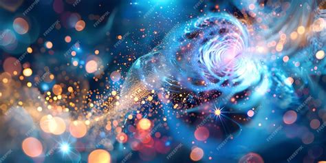 Capturing The Constant Energy And Movement Within Particles At Scale Concept Particle Physics