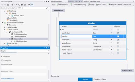 Microsoft Lightswitch Créer Une Application Desktop Néosoft