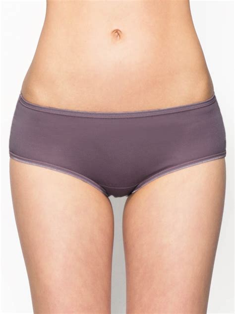 Bf 03150 Tencel Low Rise Brief 3 Pack Purple Satami Lingerie 天絲