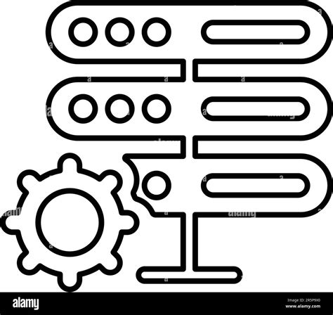 Data Integrated Data Management Data Processing Icon Commercial Use Printed Files And