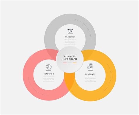 Premium Vector Circle Infograph Chart Process