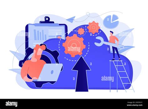 Cloud Engineering Concept Vector Illustration Stock Vector Image Art Alamy