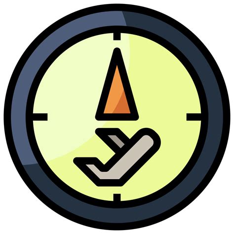 Aeroplane Airplane Airport Compass Flight Location Maps Icon