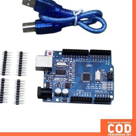 jual [cod] arduino uno r3 smd mega328p compatible arduino uno r3 usb