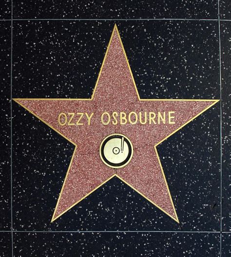 Ozzy Osbourne Star Editorial Image Image Of Concrete 18502130 Ozzy