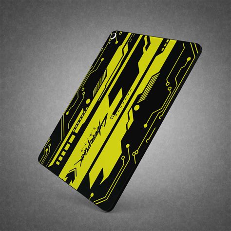 Cyberpunk V1 Black Yellow Tab Skin Wrap Shopee
