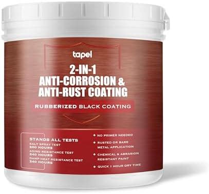 Amazon Com Rust Oleum 344763 Automotive 2 In 1 Rust Reform Seal Quart Black 32 Fl Oz Pack