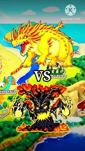 Dynamons World Soruween Vs Tyceratox Fight 😈😎⚡💛🥶😈 Dynamonsworld Shorts Youtube