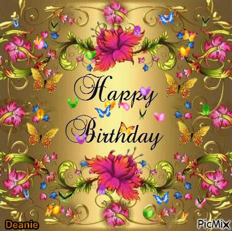 Full Happy Birthday Animated  With Sound