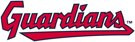 Cleveland Guardians Logo Wordmark Logo American League Al Chris