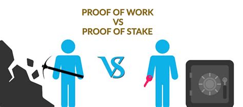 proof of work vs proof of stake