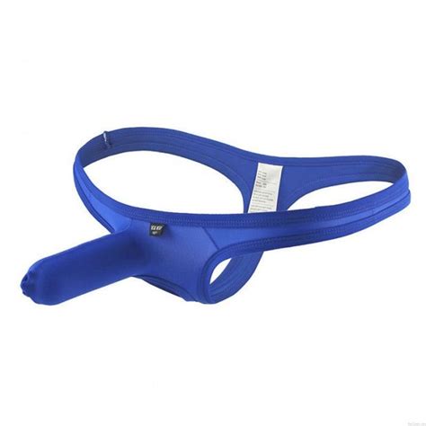 Sexy Elefante Nariz Hueca T Back Tangas Lencería Ropa Interior De Hombre De Tiro Bajo Ropa