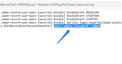 experiencing adobe experience manager aem cq aem 6550 log aem