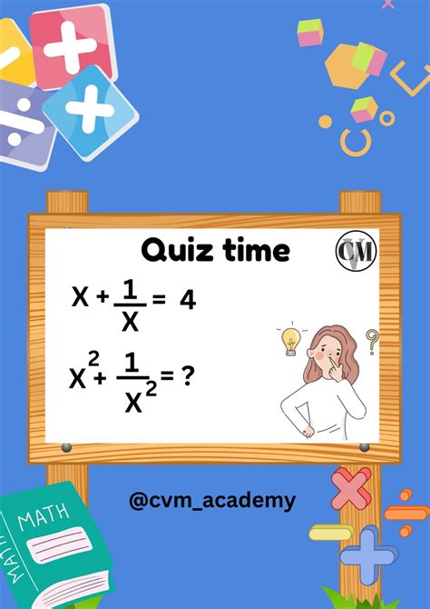 Cvm Academy On Linkedin Mathquiz Brainteasers Numbercrunching Mathematics Mathgeek Mathlover