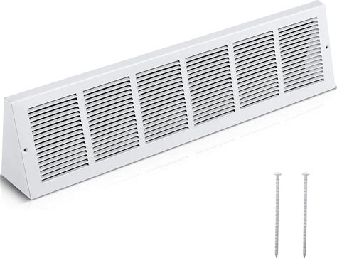 Honeydak 1 Pack Baseboard Register Vent Covers 30 X 6 Duct Opening