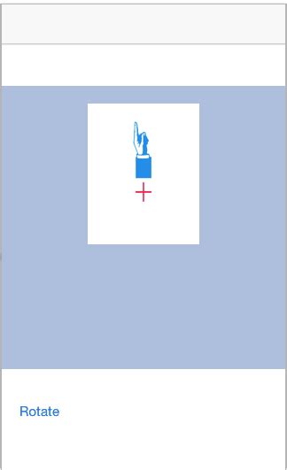 Ios Autolayout Violates Translation Rotation Animation Stack Overflow