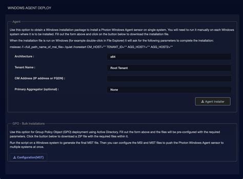 Installing A Windows Server Sensor