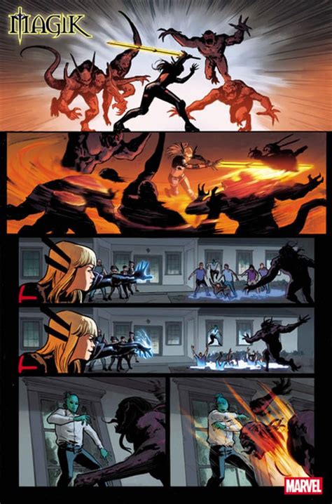 Magik Is Unleashed In Marvel Comics Series First Look Reveals New