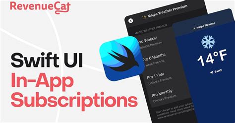 How To Add Subscriptions To A Swiftui App Revenuecat