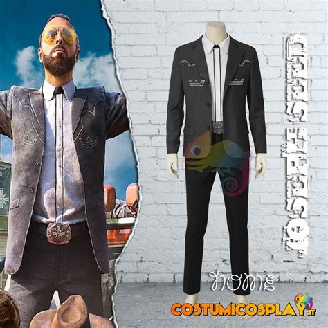 Costume Cosplay Joseph Seed Tratto Da Far Cry 5 Inside Edens Gate