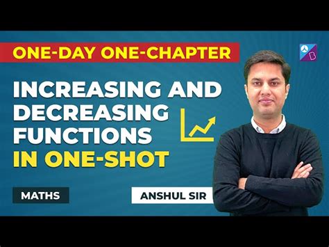 Increasing And Decreasing Functions In Calculus Definition Examples