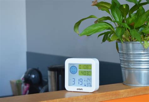 23656 Orium Orium Quaelis 20 Air Quality Meter For Co2 Humidity Temperature Voc 50°c Max