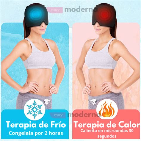 Gorro De Gel Terapéutico Para Migrañas Y Dolores De Cabeza Muy
