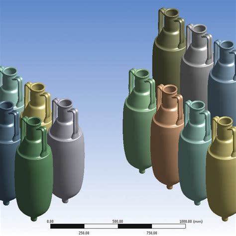 Section Through The Contact Area Between Two Rhodium Amphorae Type