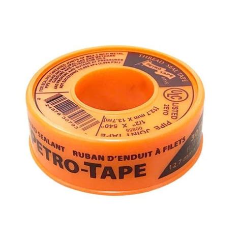Jet Lube 30793 Petro Tape 1 2 X 540 Thread Sealing Tape BC