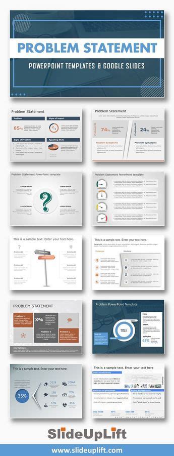 Problem Statement PowerPoint Google Slides Presentation Templates Problem Statement