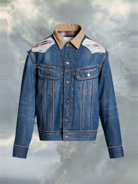 Maison Margiela Pendleton Denim Jacket Reversible