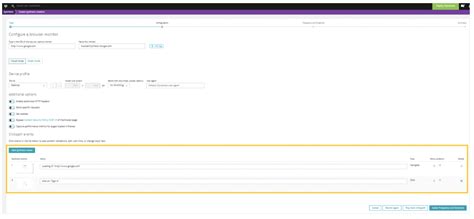 How To Set Up A Dynatrace Synthetic Browser Type Monitor Applied