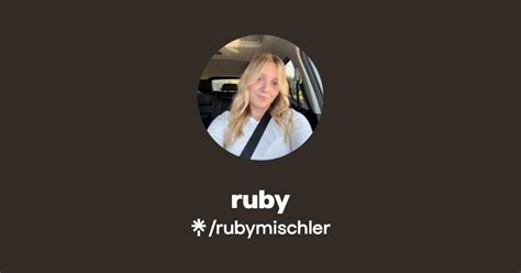 Ruby Instagram Tiktok Linktree