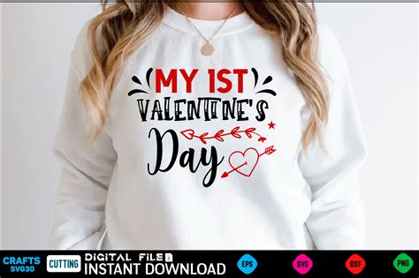 My 1st Valentines Day Svg Valentines Day Svg Valentine Svg