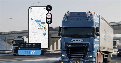 tomtom navigation sdk powers ptv group s new truck navigation app tomtom