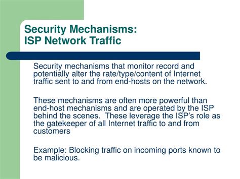 PPT The ISPs Role In Improving Internet Security PowerPoint Presentation ID