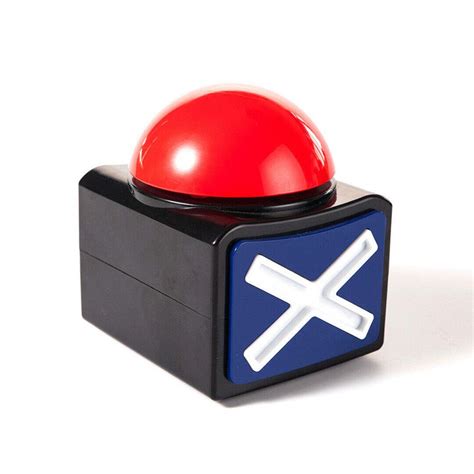 Buy Balance World Inc Game Answer Buzzer Alarm Button With Sound Red Light Party Trivia Quiz