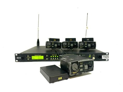 Telex Radio Com Wireless Intercom System Btr 800 Tr 800 B4 Band One 7505