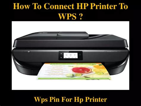 PPT How To Connect HP Printer To WPS PowerPoint Presentation Free Download ID