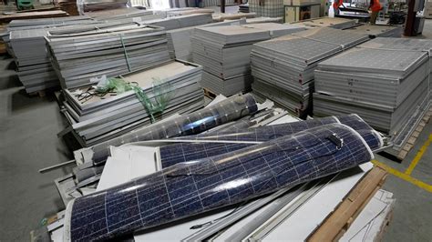 The First Generation Of Solar Panels Will Wear Out A Recycling