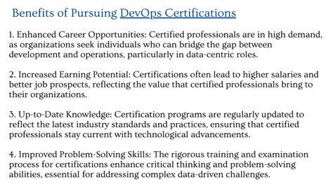 Ppt Devops Certifications For Data Driven Decision Making Powerpoint Presentation Id 13320409