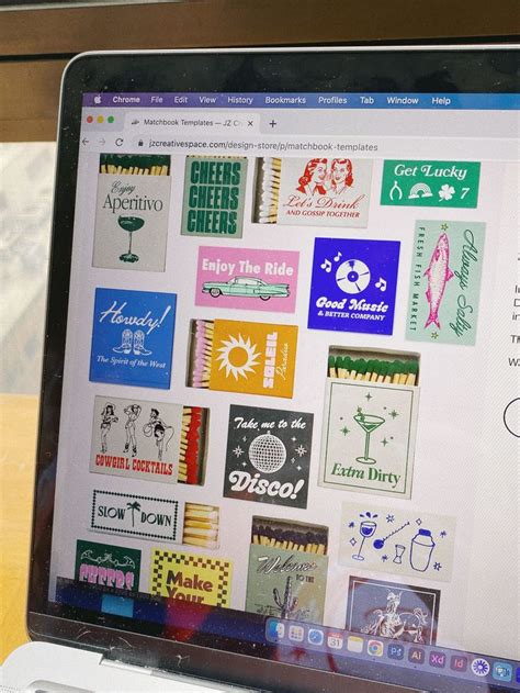 Custom Matchbook Templates For Personalized Matchbooks