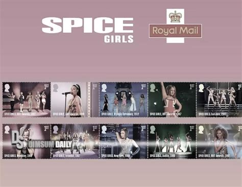 Royal Mail Honours Spice Girls With Commemorative Stamp Series For 30th